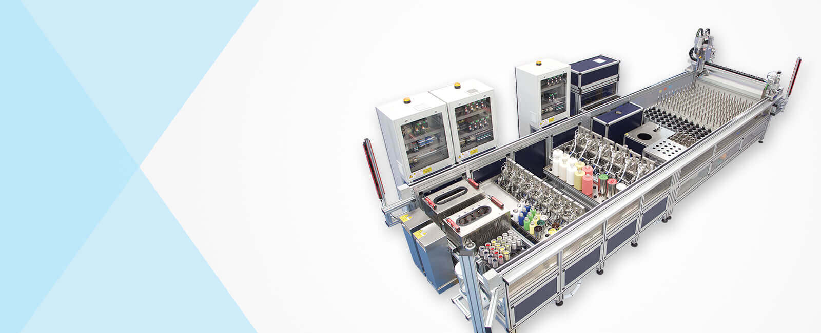 Automatic dispensing and dyeing machines for dyehouses - Tecnorama